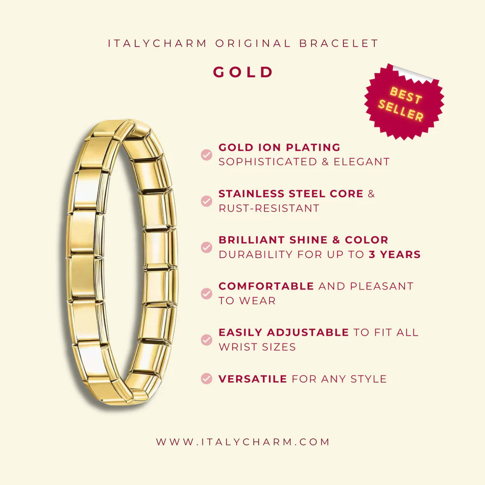 ITALYCHARM Original Gold Bracelet – TheItalycharm